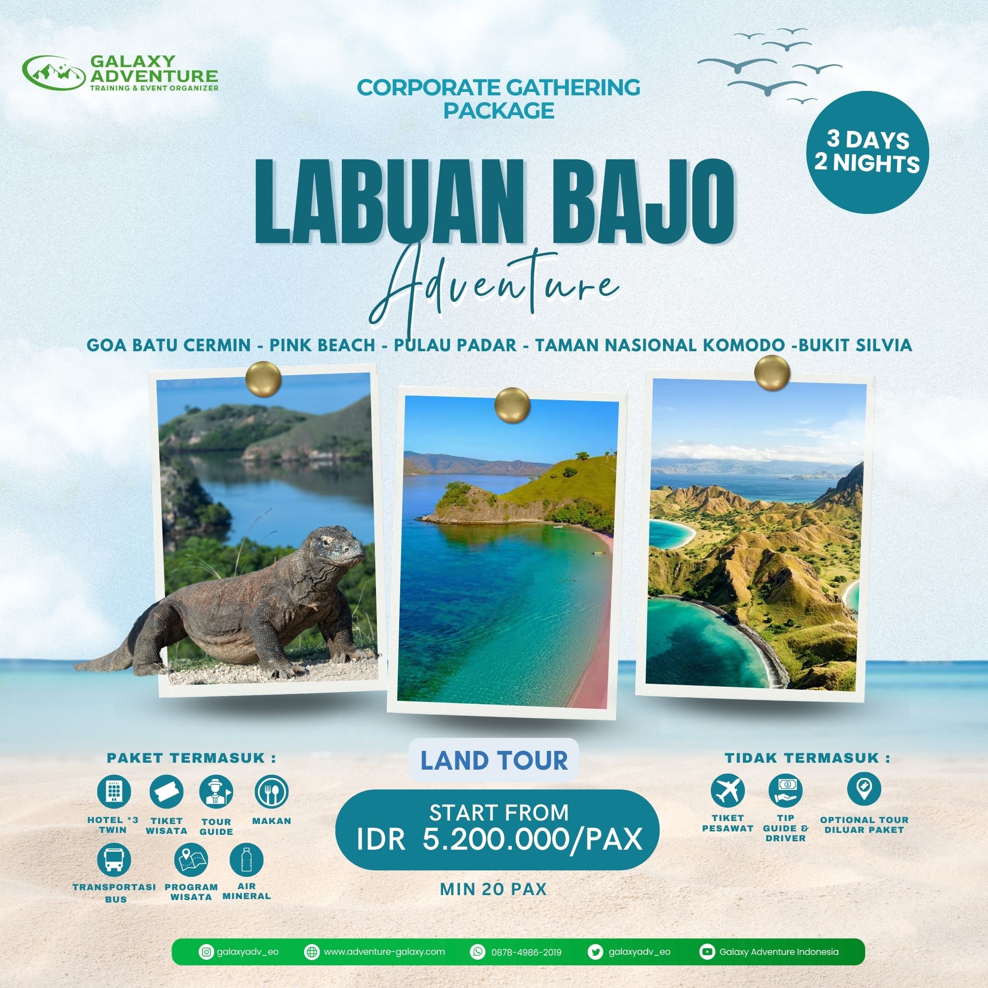 Corporate Gathering Labuan Bajo Adventure - Provider Outbound Terbaik ...